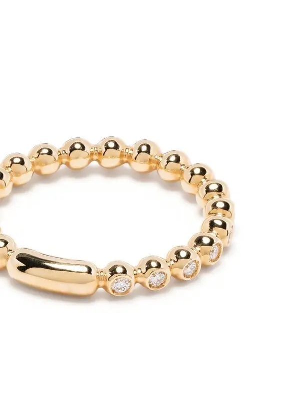 PRAGNELL 18kt Yellow Diamond Bohemia Ring - Gold