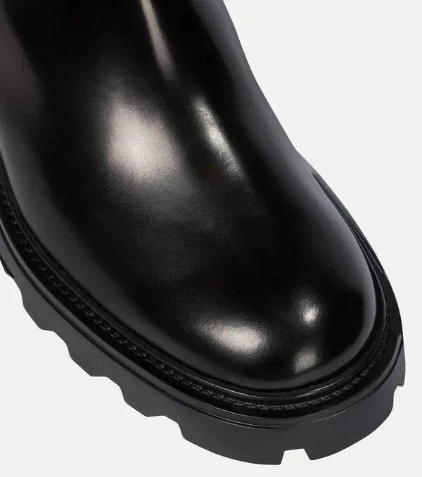 TOD'S Patent Leather Chelsea Boots