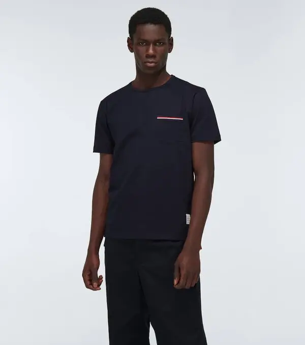 Thom Browne Short-sleeved Cotton T-shirt