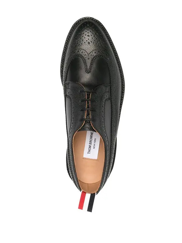 Thom Browne Pebbled Leather Longwing Brogues