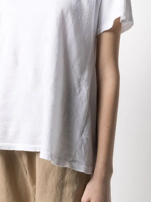 NILI LOTAN Brady Cotton T-shirt - White