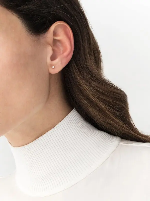 MARIA BLACK 14kt Yellow Gouette Pearl Stud Earring