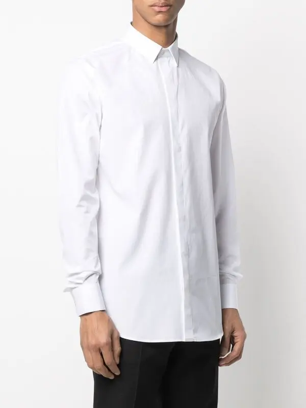 Saint Laurent Poplin Long-sleeve Shirt