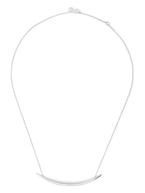 SHAUN LEANE Quill Chain Pendant Necklace - Silver