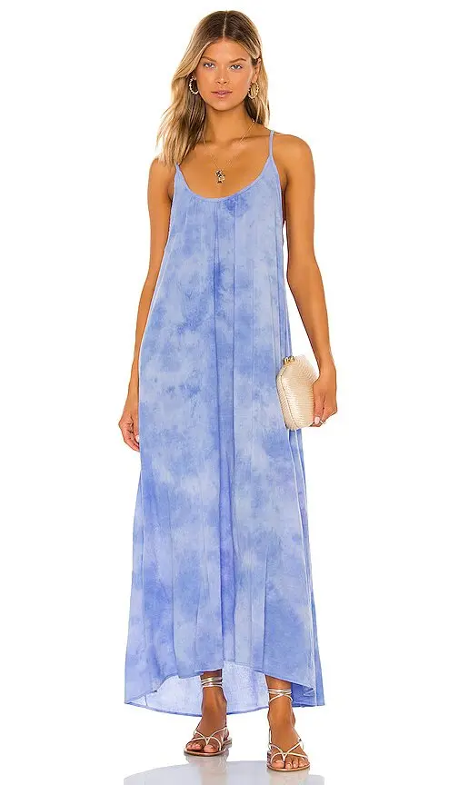 knee length dresses for ladies Low Back Maxi Dress - Tulum