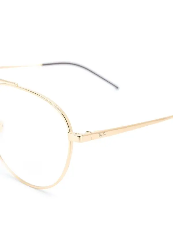Ray-ban Round Frame Glasses - Metallic