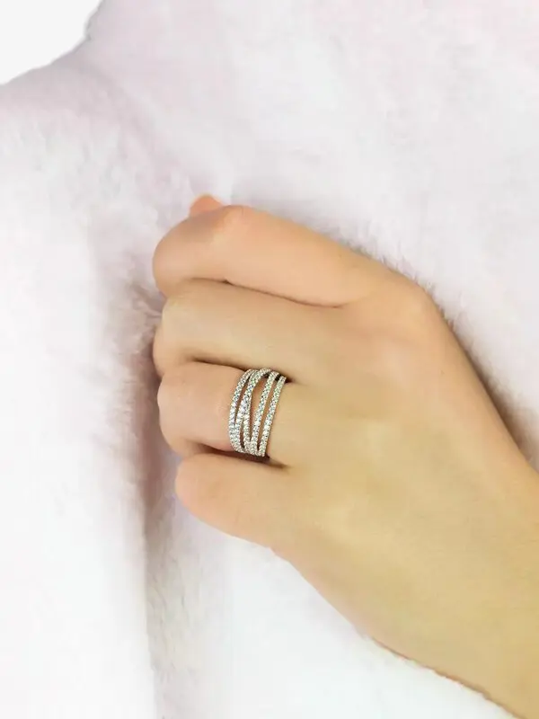 APM MONACO Croisette Five-hoop Ring