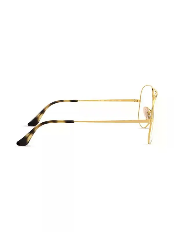Ray-ban Aviator Eyeglasses - Gold