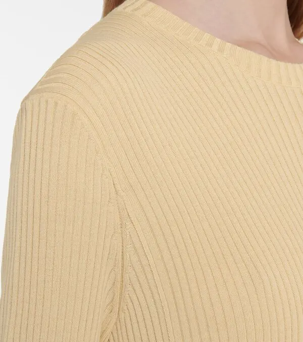 JIL SANDER Wool-blend Midi Dress