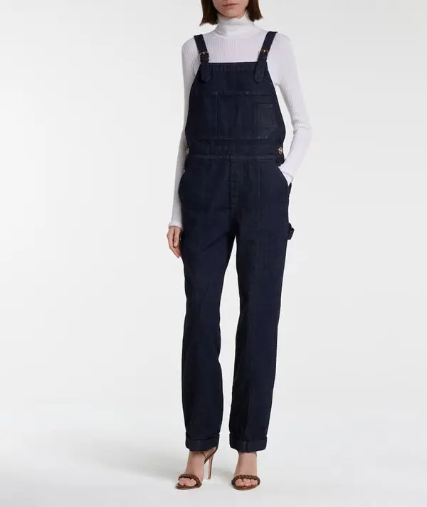 Gabriela Hearst Hans Denim Overalls