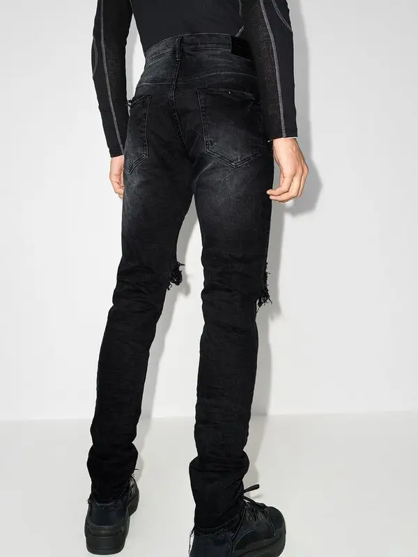 PURPLE BRAND Low-rise Slim Jeans
