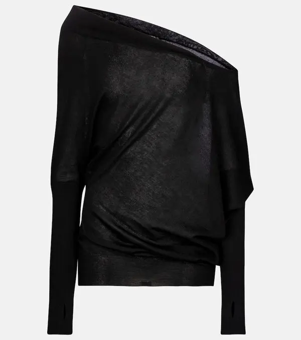 TOM FORD Cashmere And Silk Sweater - Black