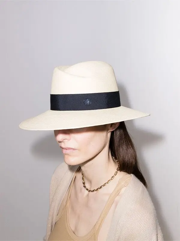 MAISON MICHEL Virginie Straw Fedora