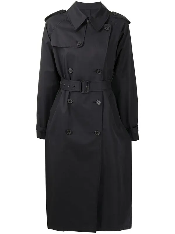 NILI LOTAN Double-breasted Trench Coat