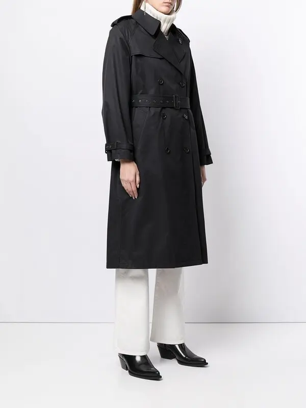 NILI LOTAN Double-breasted Trench Coat