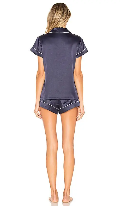 HOMEBODII Short Piping Pyjama Set