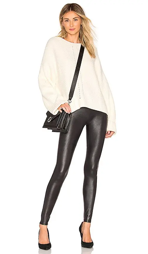 Spanx Faux Leather Leggings