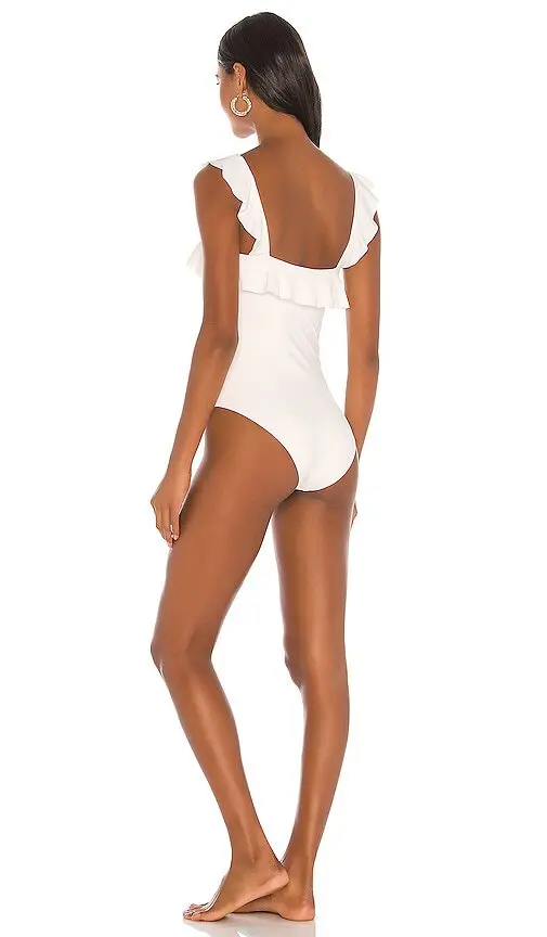 Eberjey So Solid Jane One Piece In White