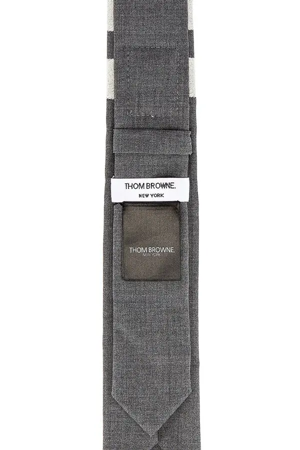 Thom Browne Classic 4 Bar Neck Tie