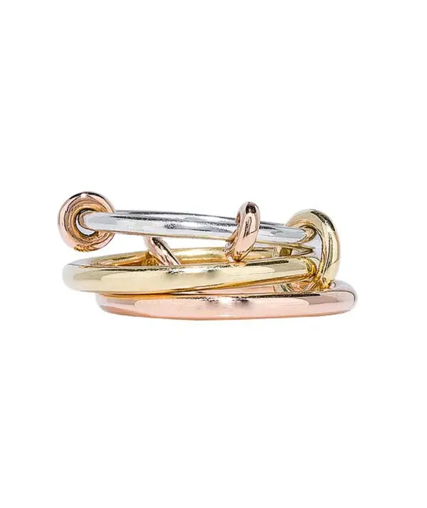 SPINELLI KILCOLLIN Raneth Mx Ring - Sterling Silver  18k Rose Gold  And 18k