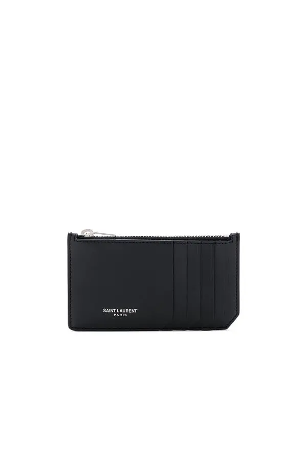 Saint Laurent Card Holder - Black
