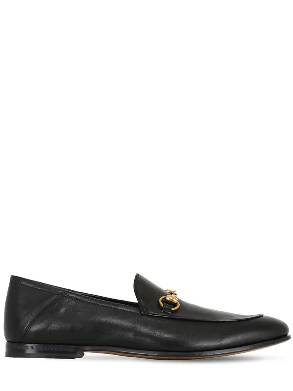 Gucci Brixton Horsebit Soft Leather Loafers