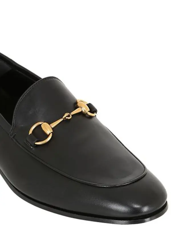 Gucci Brixton Horsebit Soft Leather Loafers