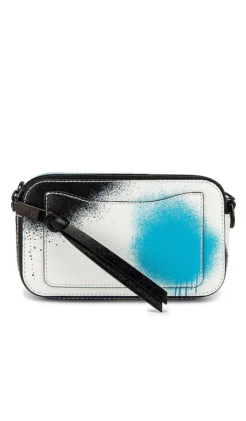 Marc Jacobs Snapshot Bag In White,pink,yellow