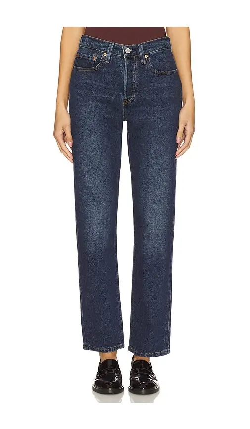 LEVI'S 501 Straight In Denim-medium - Same Intent