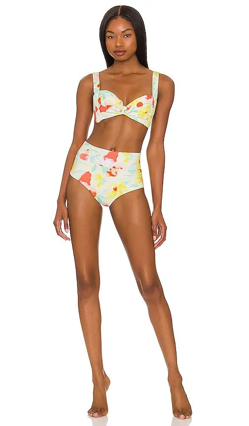 MONTCE Kayla Bikini Top In Yellow