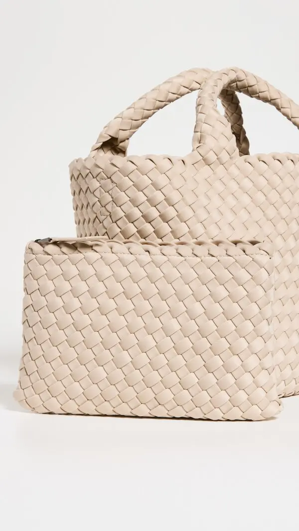 NAGHEDI St Barths Small Tote - Ecru