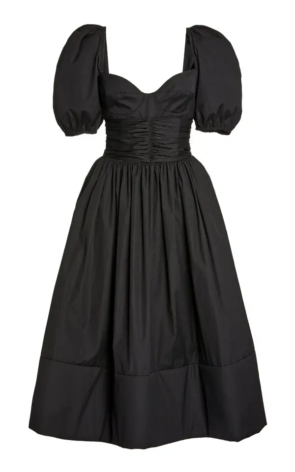 brock collection black dress Anse Mini Dress Curve | Black | Womens main image 0