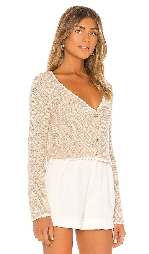 Majorelle Devani Crochet Cardigan