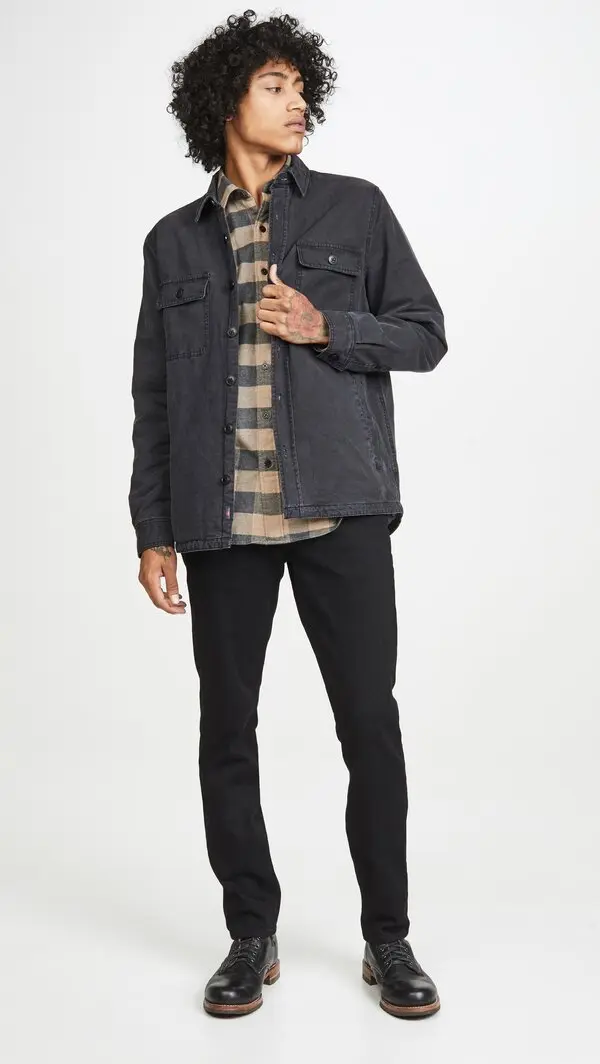 FRAME L'homme Slim Jeans - Noir
