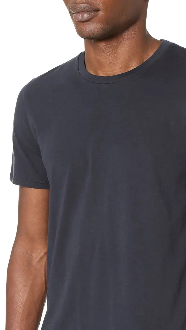 Vince Short Sleeve Pima Crew Neck Tee - Coastal