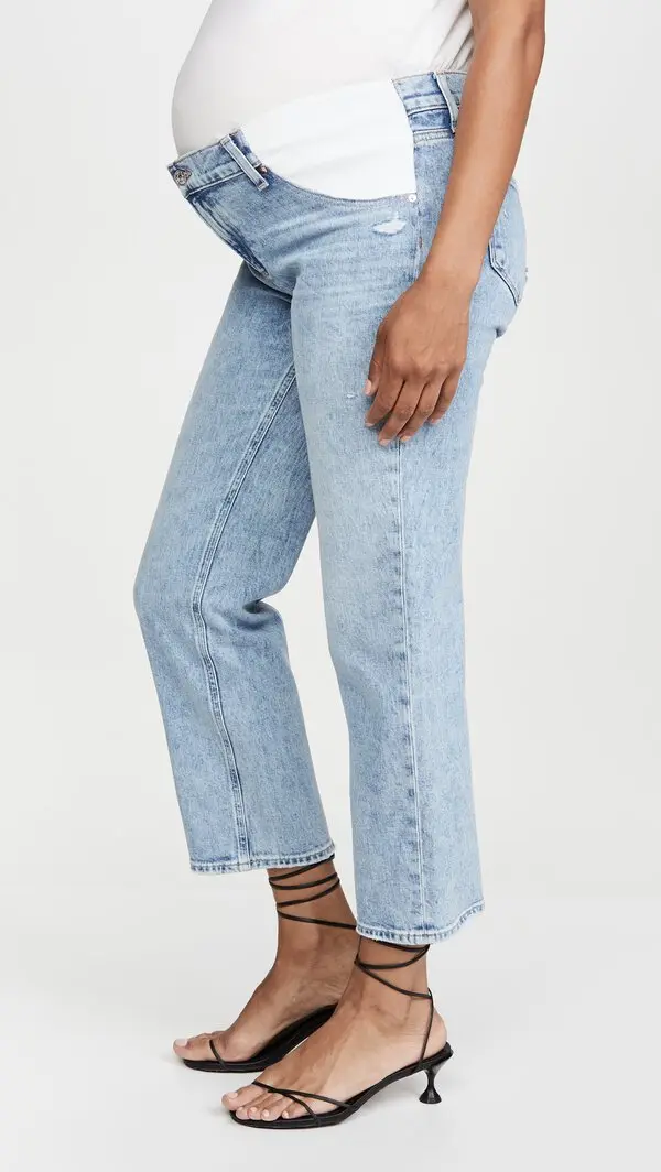 Paige Noella Straight Maternity Jeans