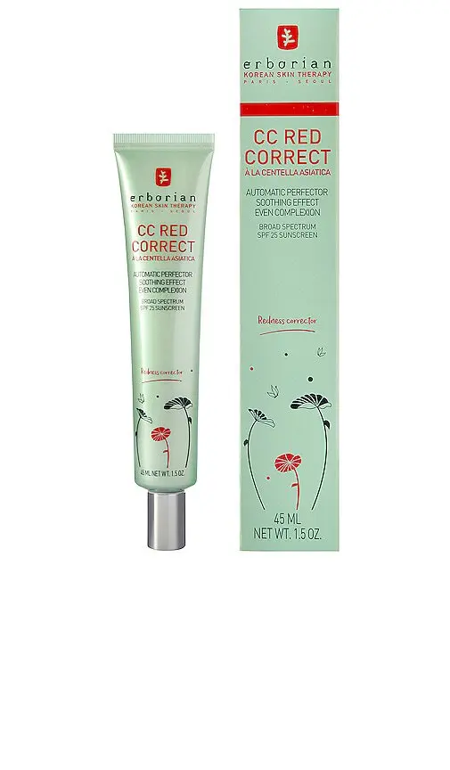 ERBORIAN Cc Red Correct Green Color Corrector Spf 25 - N,a