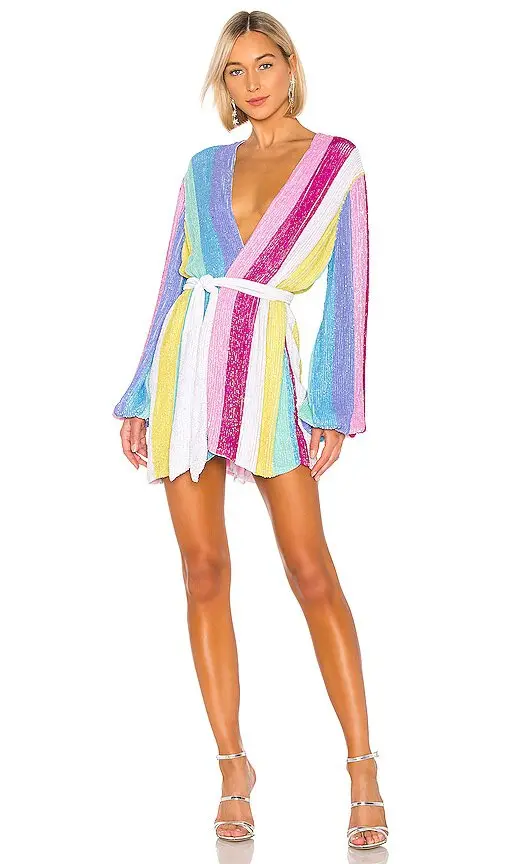retrofete gabrielle dress pink Retrofete Gabrielle Robe Dress Pastel Pink