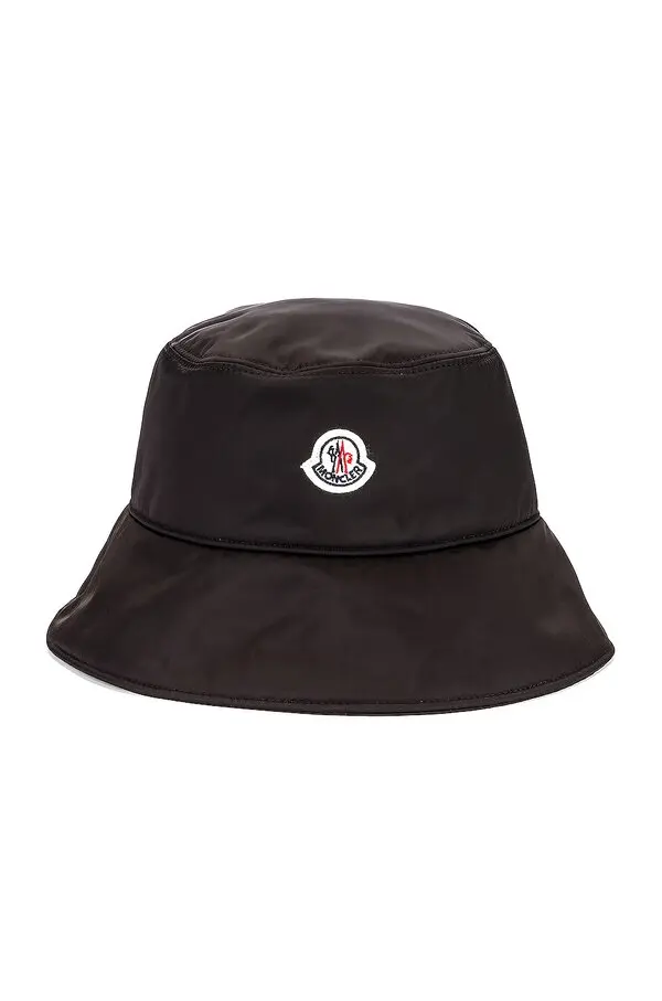 Moncler Berretto Bucket Hat - Black