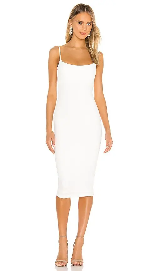 NOOKIE Bailey Midi Dress - White