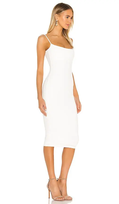 NOOKIE Bailey Midi Dress - White