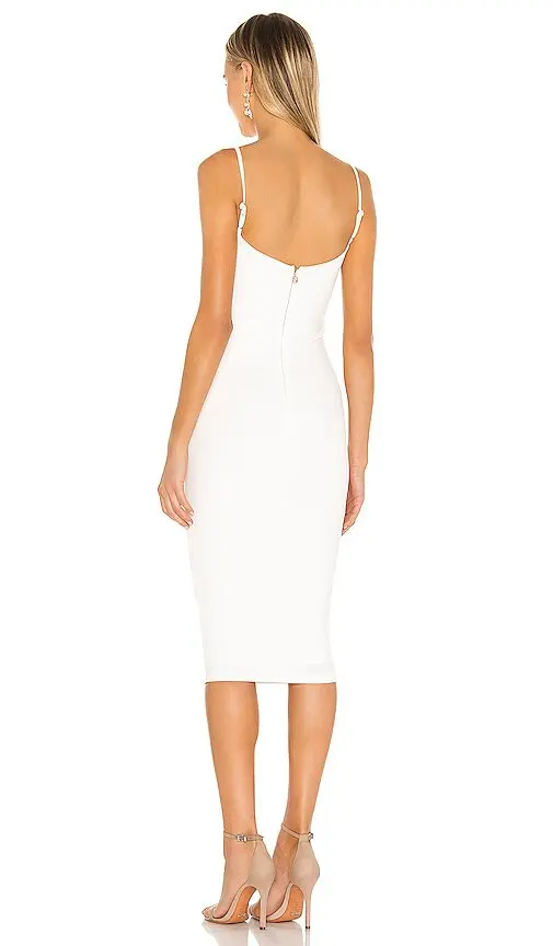 NOOKIE Bailey Midi Dress - White