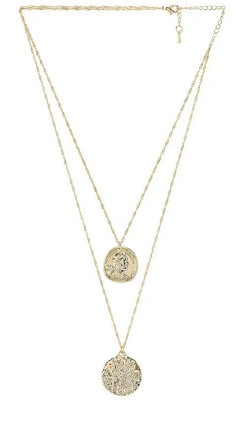AMBER SCEATS Athens Necklace - Gold