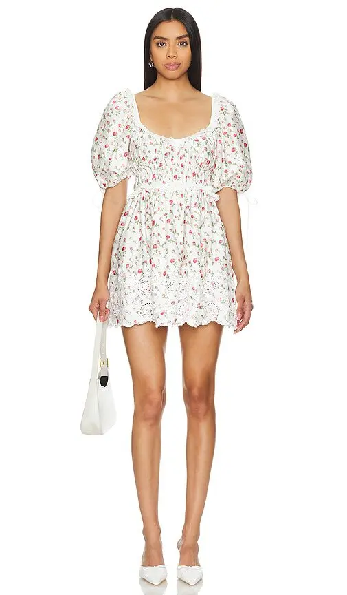 For Love & Lemons Jackson Mini Dress