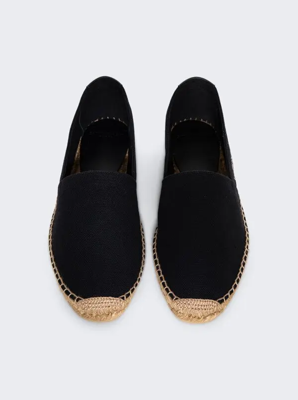Saint Laurent Espadrille - Black