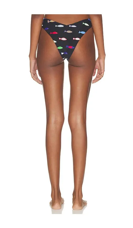 WeWoreWhat Delilah Bikini Bottom - Black