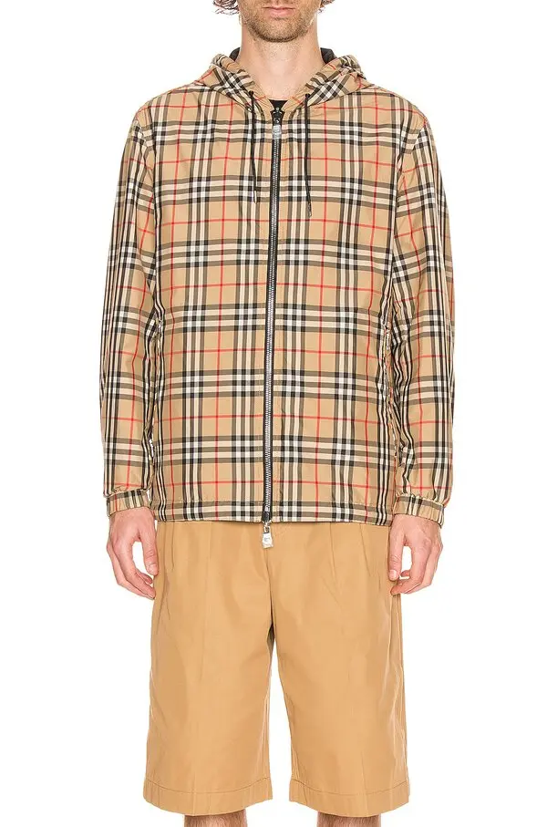 Burberry Stretton Reversible Jacket - Archive Beige Ip Check