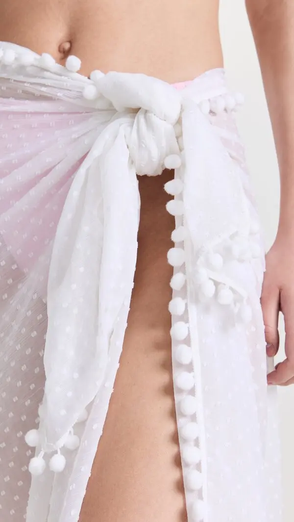 Playa Lucila Embroidered Sarong