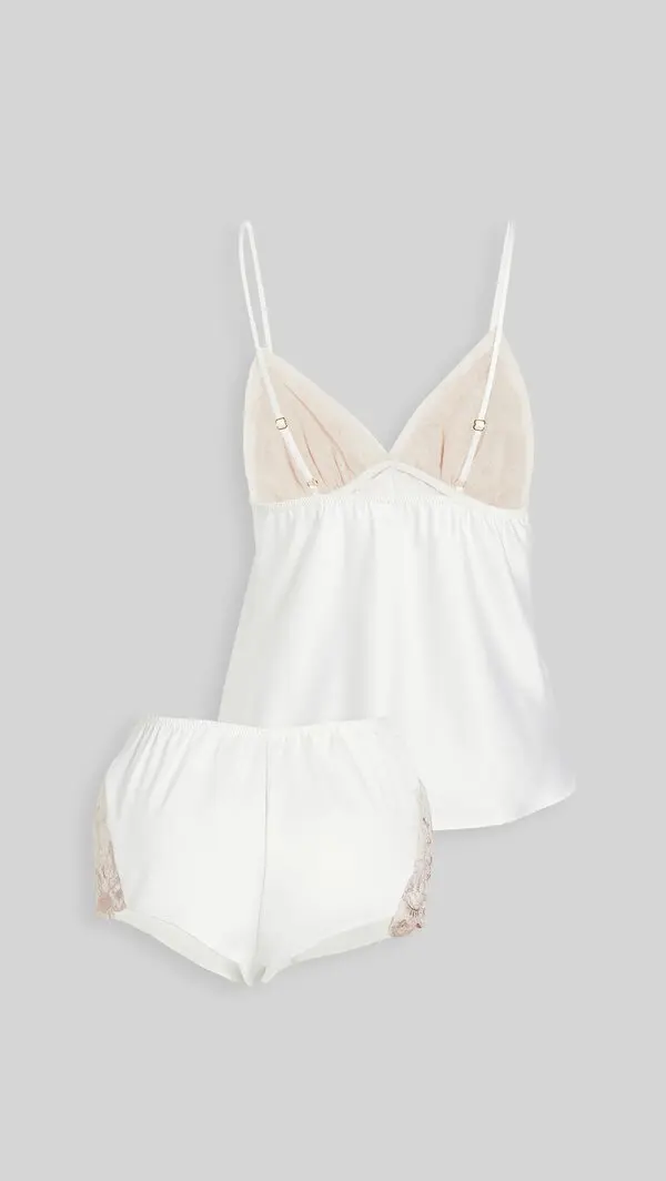 Flora Nikrooz Rosa Cami & Shorts Set - Ivory