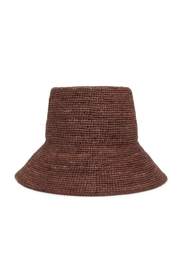 Janessa Leoné Felix Bucket Hat - Dark Earth
